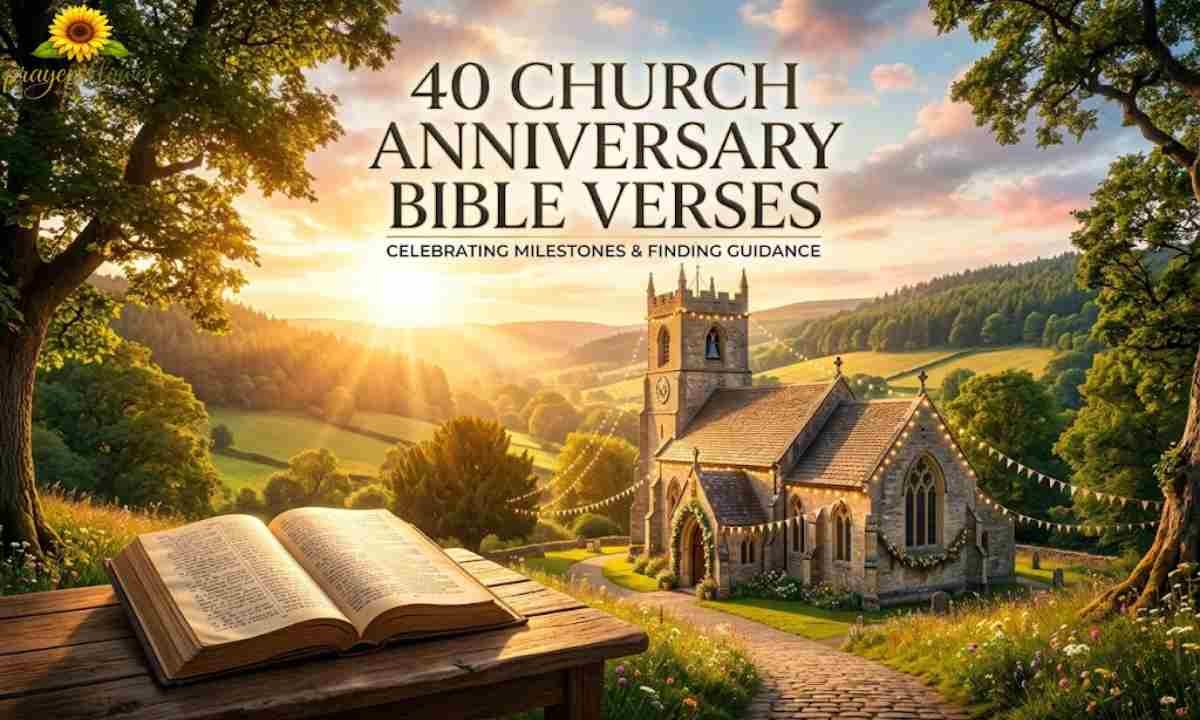 Church Anniversary Bible Verses